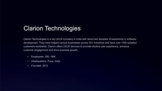 Top 10 UI/UX Companies in India you should know | PPT