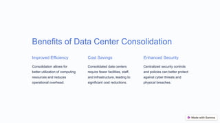 Dc consolidation project guideline power point | PPTX