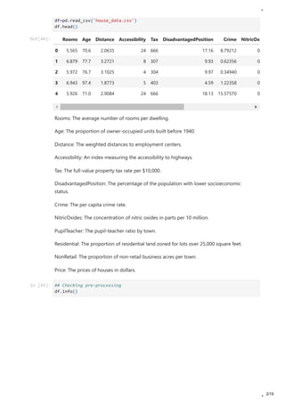 Assessing the Stability and Performance of Linear and Polynomial Regression Models for House ...