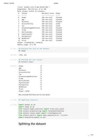 Assessing the Stability and Performance of Linear and Polynomial ...