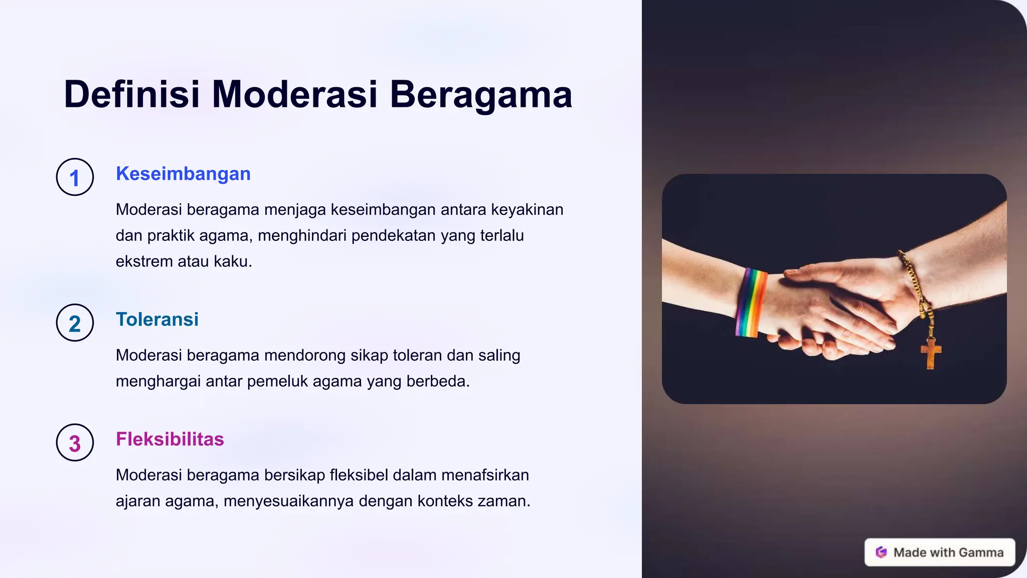 Moderasi beragama yang menjadi acuan kita dalam kehidupan.pptx