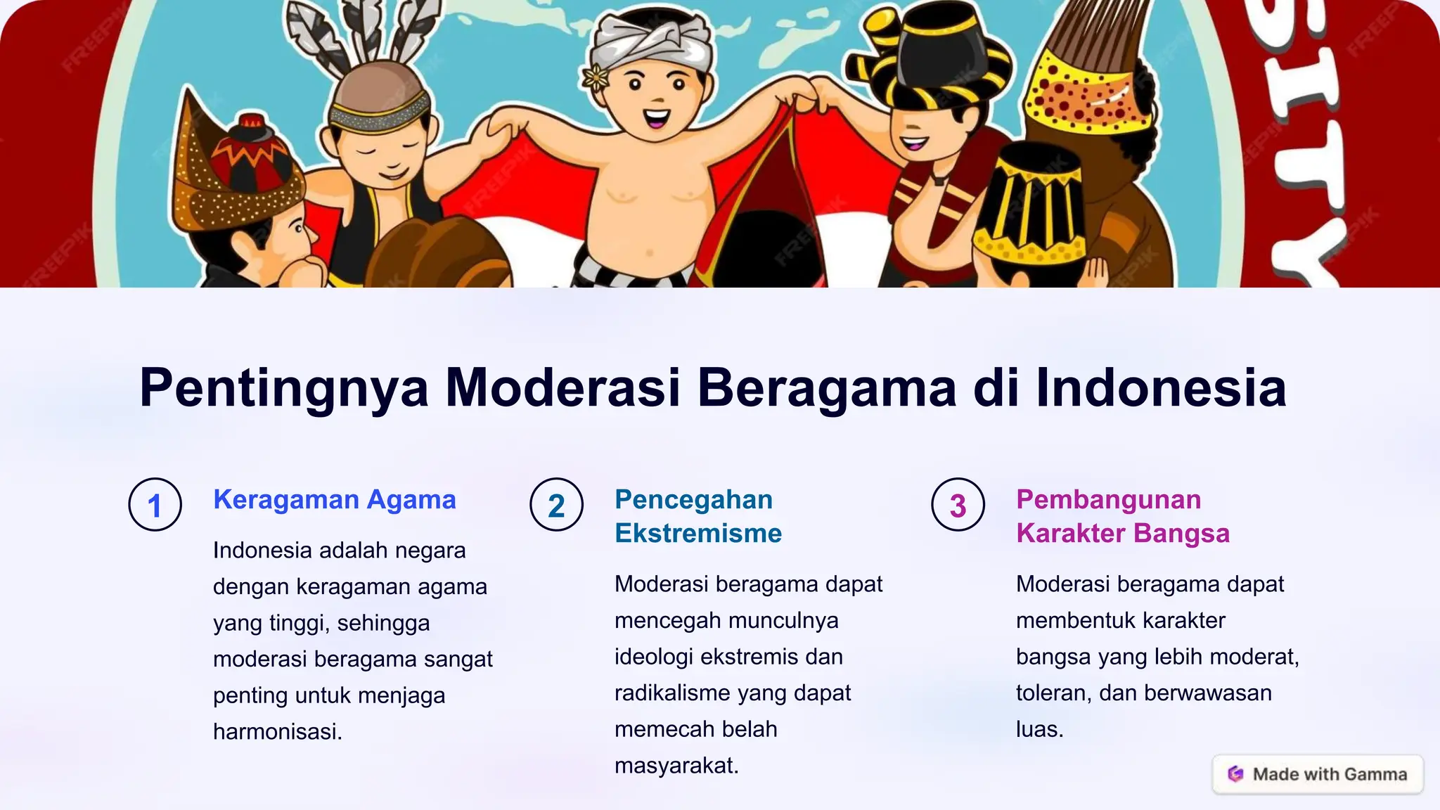 Moderasi beragama yang menjadi acuan kita dalam kehidupan.pptx