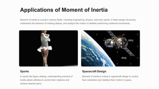 A ppt on kinesiology & biomechanics subject, topic is moment of inertia ...