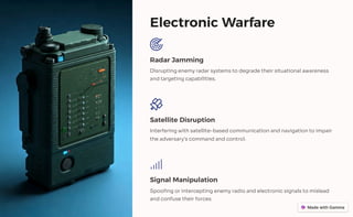 Role of Electronics in defence ......... | PDF | Information and Network Security | Computing