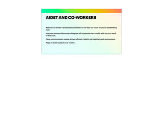 AIDET:TOOL FOR EFFECTIVE COMMUNICATION FOR SATISFACTION | PDF