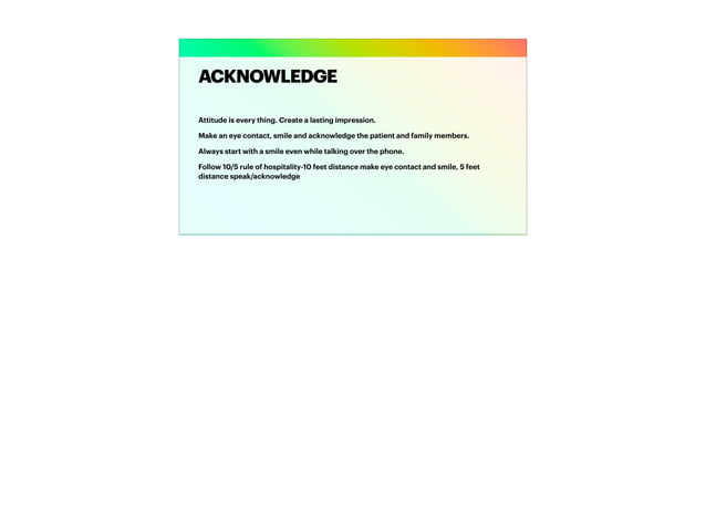 AIDET:TOOL FOR EFFECTIVE COMMUNICATION FOR SATISFACTION | PDF