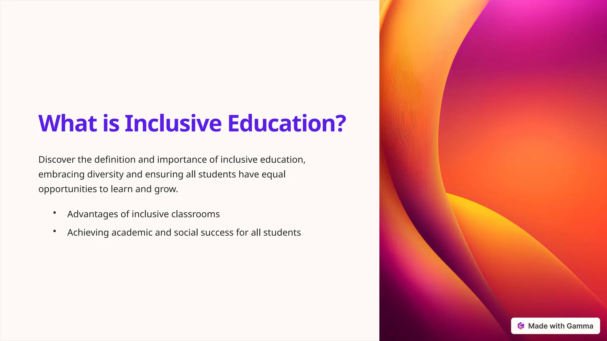 inclusion and differentiation in th. ppt | PPTX