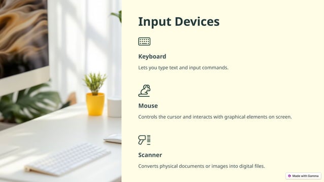 Computer system components in Information Technology | PPT