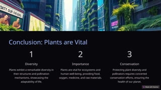 Mode of pollination ,structural differences and role of pollinators | PPTX