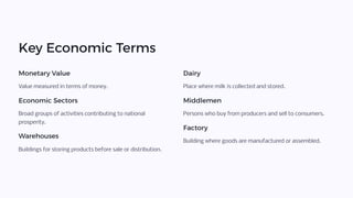 economic activities around us 6th social science new ncert | PDF