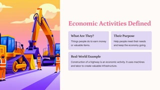 The Value of Work: Economic & Non-Economic Activities/6th class new ...