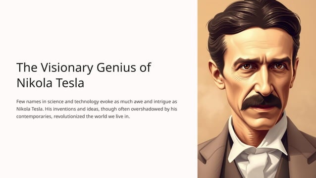 Nikola Tesla ingénieur et physicien serbo-américain.pptx