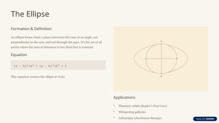 Conic section and circle grade 11 students | PPTX