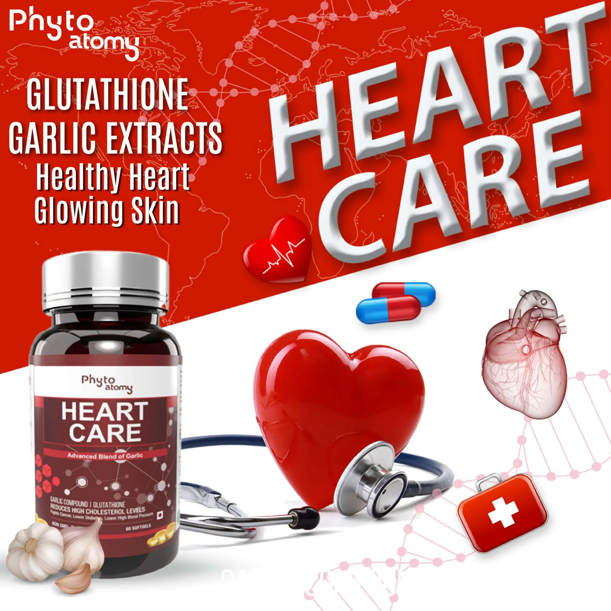 Heart Care Tablets By Phyto Atomy For More Details Message On WhatsApp ...