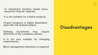 Software Development Life Cycle - Iterative Model | PPT