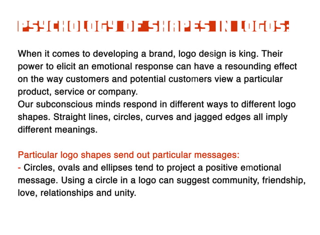 Symbolism in Logo Design | PDF