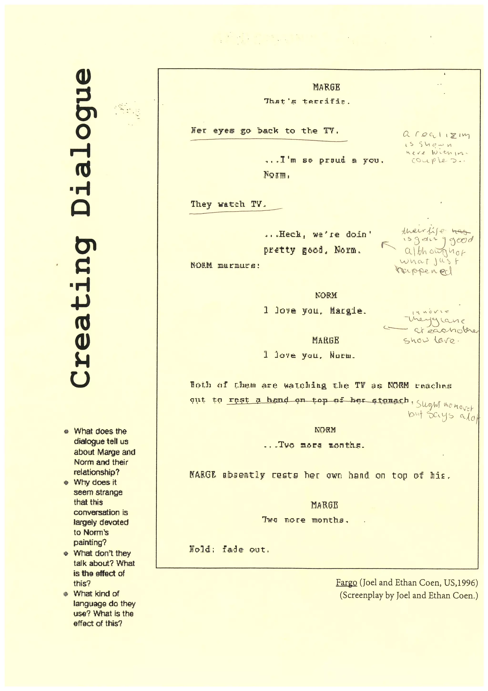 analysis of end scene of fargo | PDF
