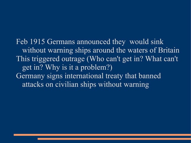 U.S. Entry into WWI | PPT