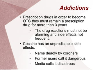 Addictions | PPT