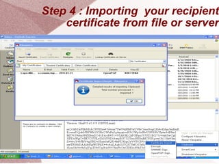 Encrypting emails using Kleopatra PGP | PPT