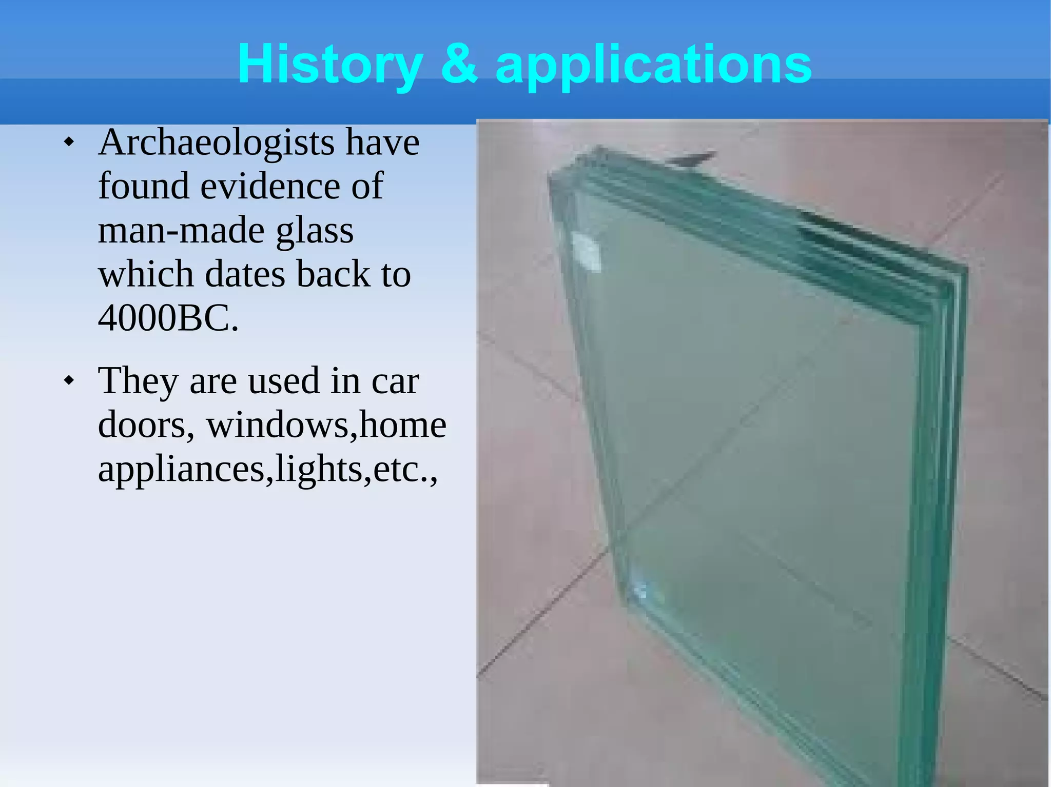 making of glass | ODP