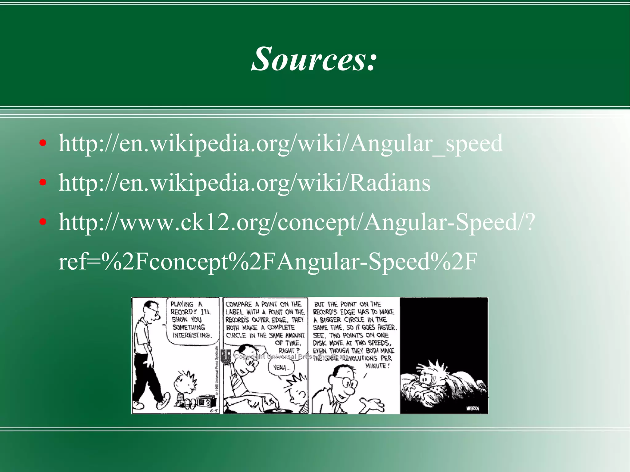 Physics Concept no. 2 - Angular Frequency | ODP