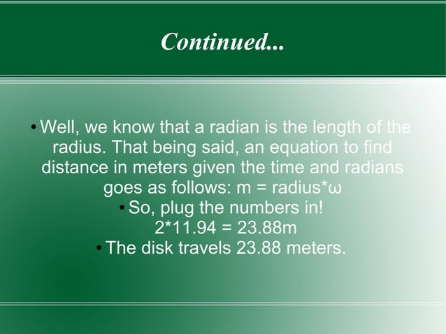 Physics Concept No 2 Angular Frequency Odp