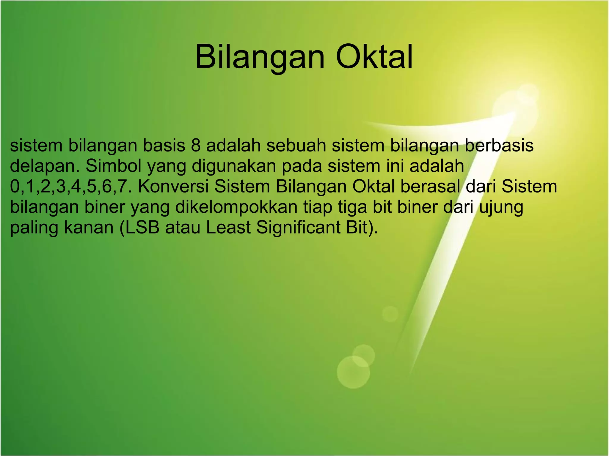 Sistem Bilangan pada Komputer | ODP