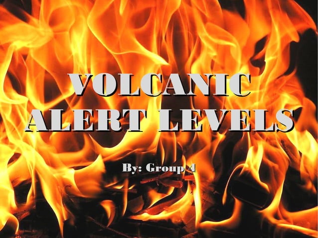 Volcano Alert Levels | PPT | Geology | Science