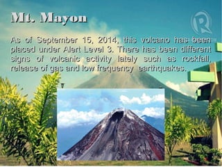 Volcano Alert Levels | PPT