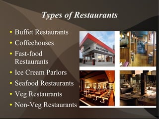 Types of restaurants | ODP
