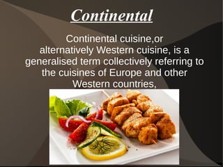 Types of restaurants | ODP