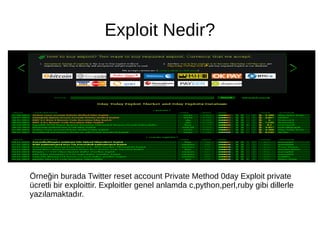 Bilgi Sistemleri Güvenliği Metasploit | PPT