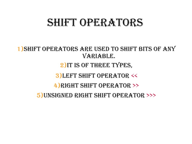 operators in c++ | ODP