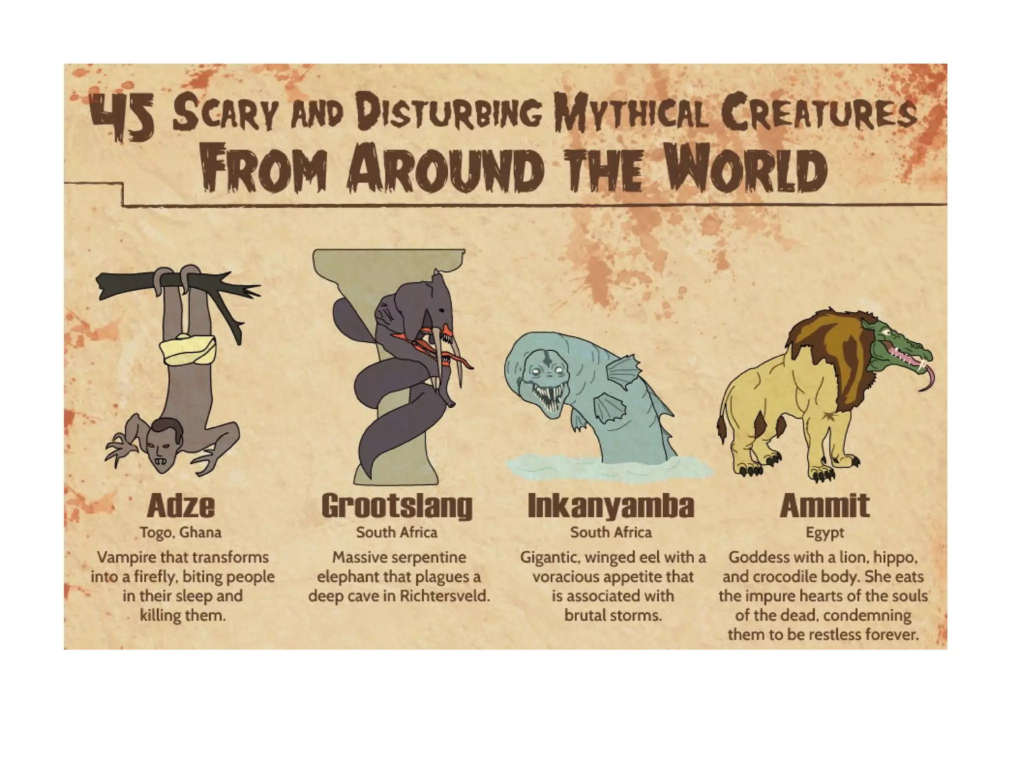 45 Scariest Mythical Creatures Ever Dreamt Up By Ancient Civilizations ...