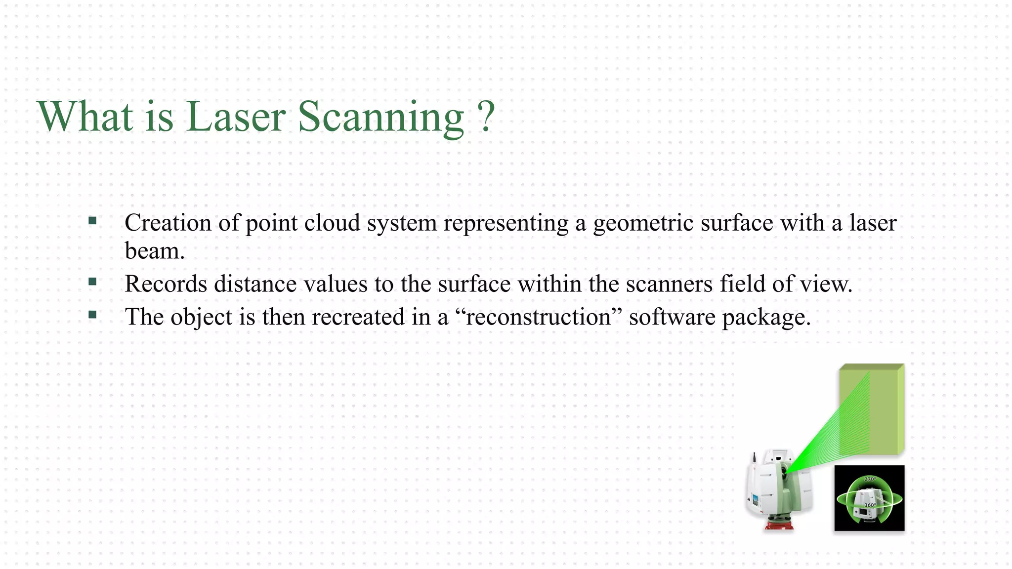 3D laser scanning | ODP