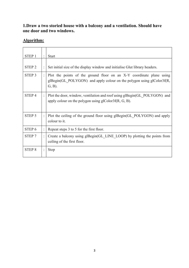 Computer Graphics Report | PDF