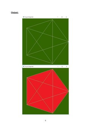 Computer Graphics Report | PDF