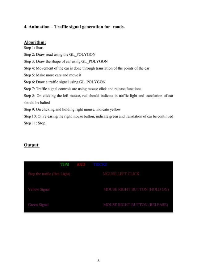 Computer Graphics Report | PDF | Free Download