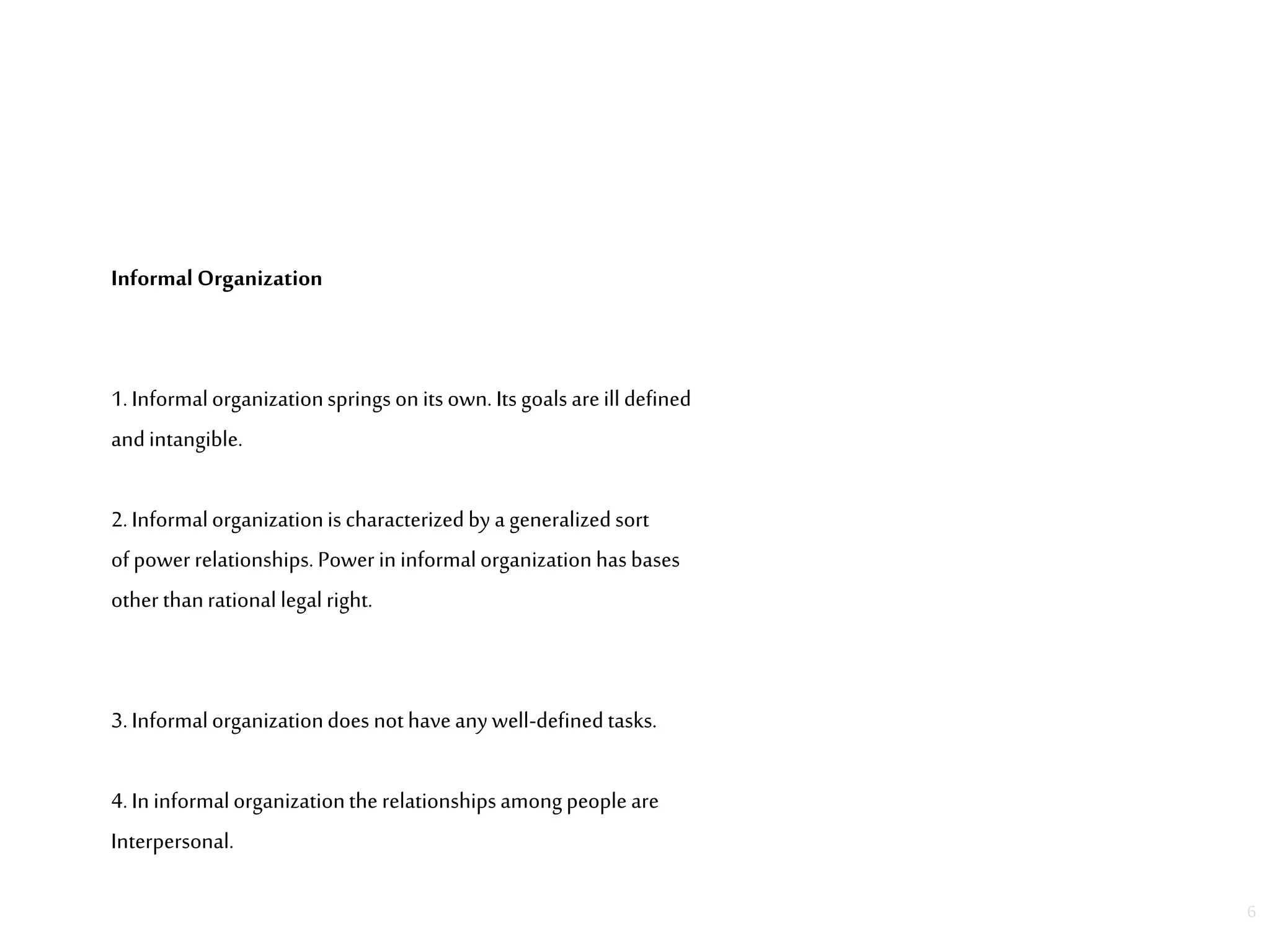 informal and formal organization | PPT