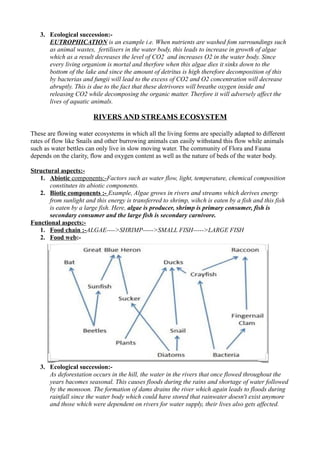 aquatic ecosystem | PDF
