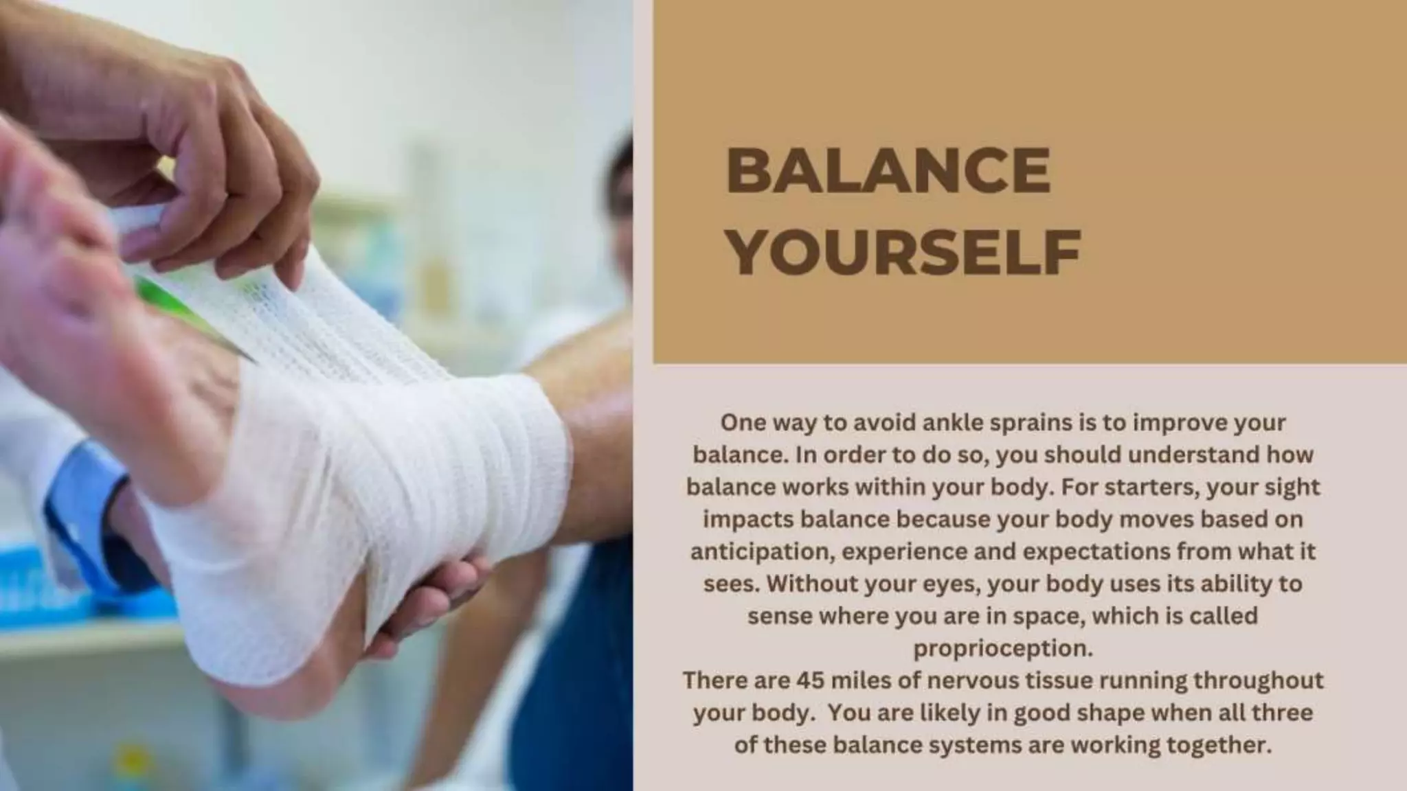 Several Ways To Prevent Ankle Sprains | PPTX