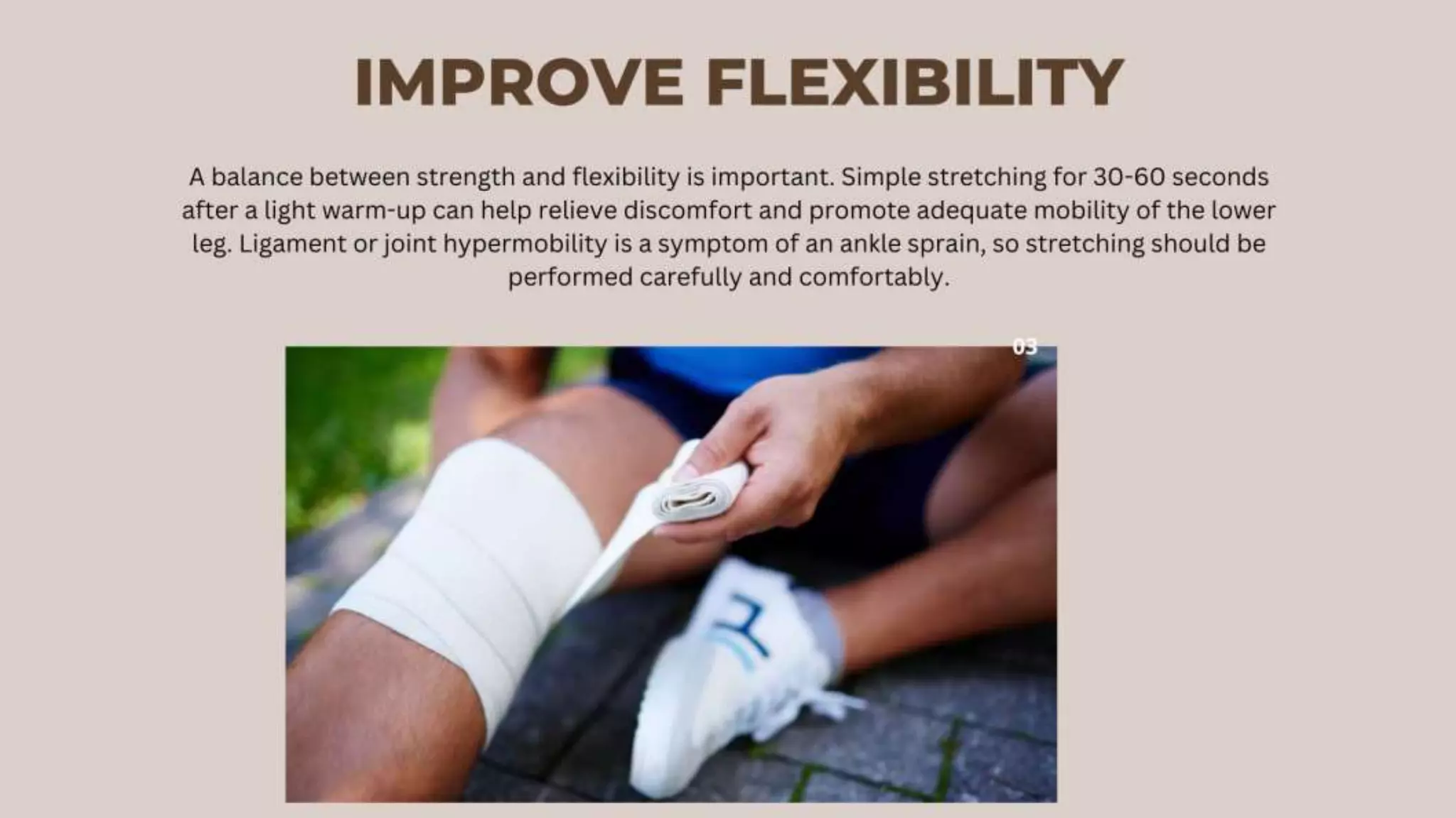 Several Ways To Prevent Ankle Sprains | PPTX