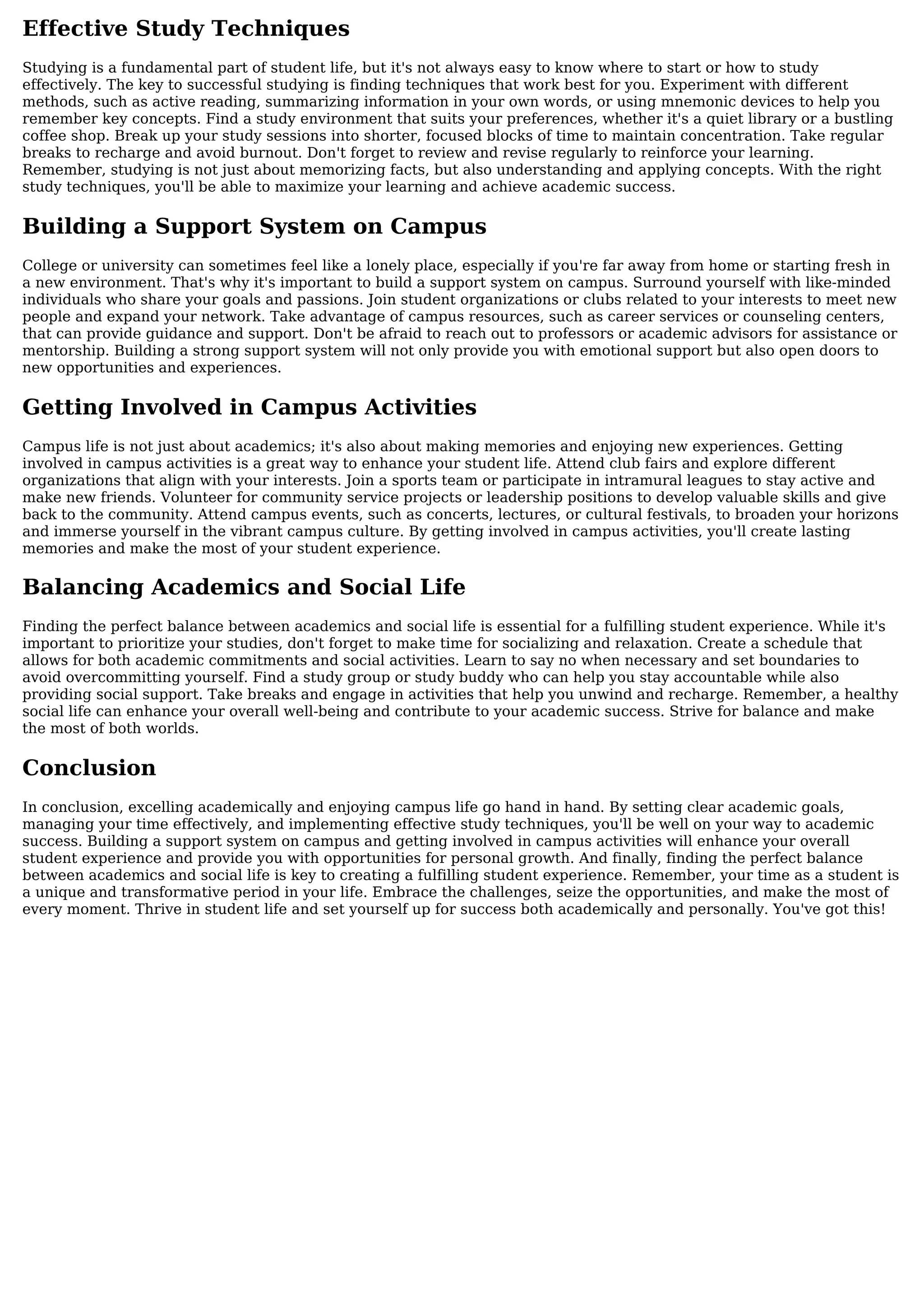 campus life | PDF