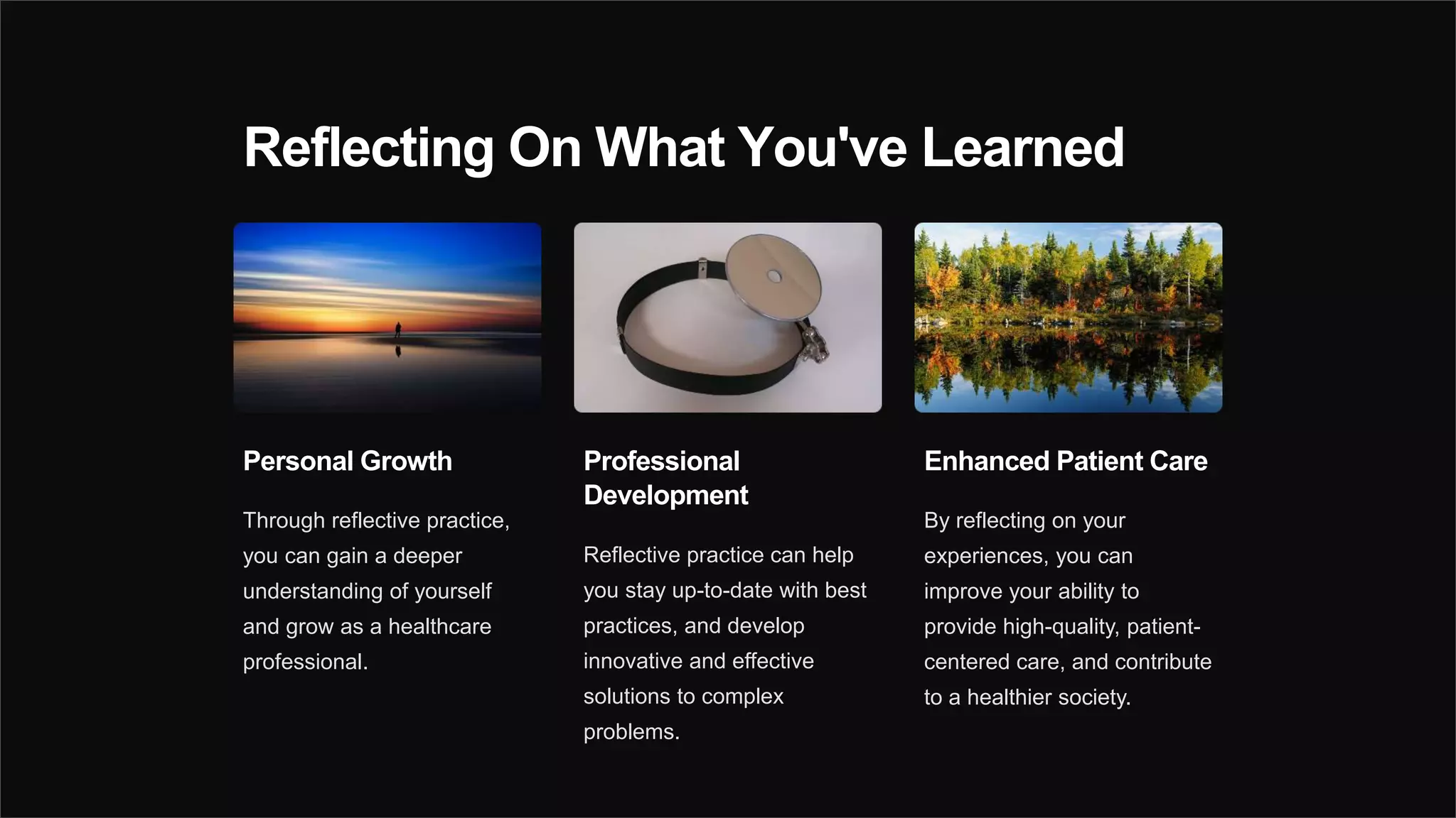 Rolfe's Reflective Model: A Guide to Self-Awareness | PPTX