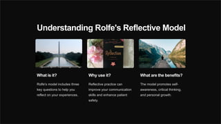 Rolfe's Reflective Model: A Guide to Self-Awareness | PPTX