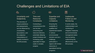 Report on Environment impact assessment. | PPTX