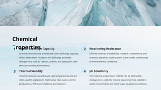 Chlorite group mineral in mineralogy.pptx