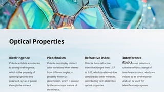 Chlorite group mineral in mineralogy.pptx