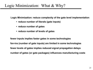 Basic Boolean Algebra and DeMorgan's Laws | PDF